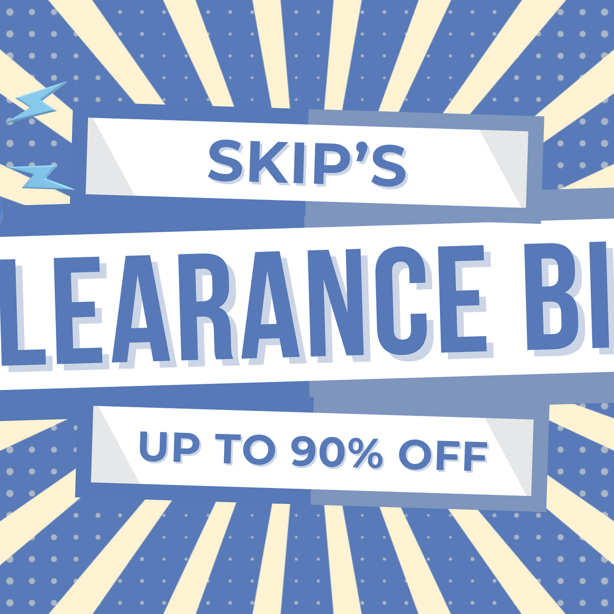 SKIPS CLEARANCE BIN – Skip's Music