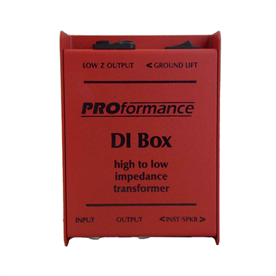 Proformance PDI-1 Passive Direct Box with Ground Lift – Skip's Music