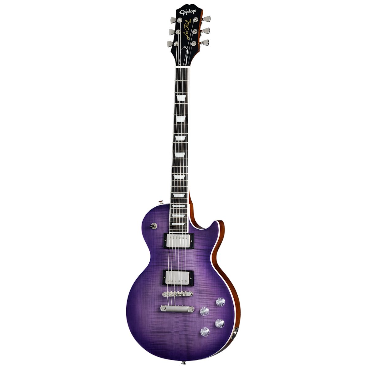 Epiphone Les Paul Modern Figured Electric Guitar - Purple Burst – Skip ...