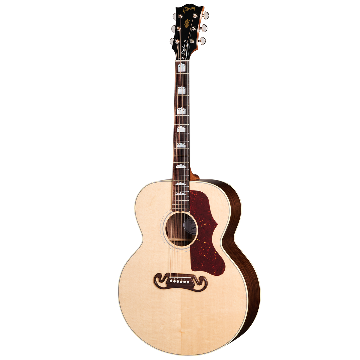 Gibson SJ-200 Studio Rosewood, Satin Natural – Skip's Music